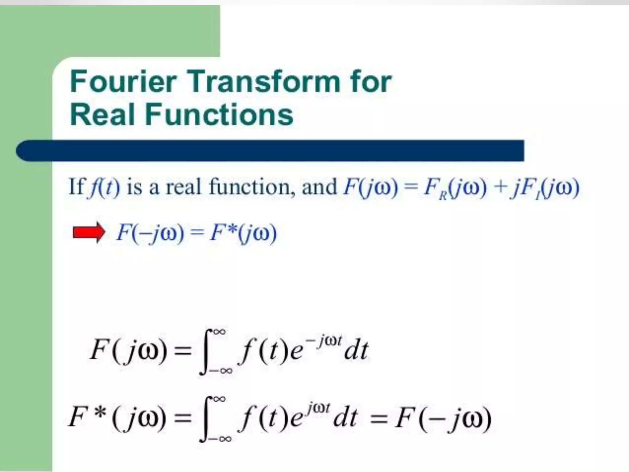 FOURIER TRANSFORM AND ITS APPLICATIONS | PPTX