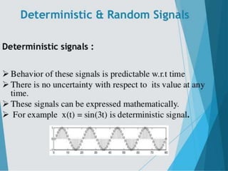 FUNDAMENTALS OF SIGNALS & SYSTEMS | PPT