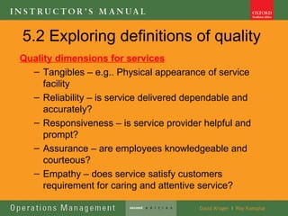 Ops management lecture 5 quality management | PPT