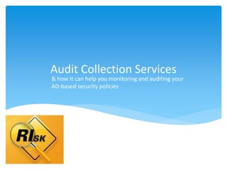 SCOM 2007 & Audit Collection Services | PPT