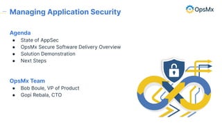 Alt. GDG Cloud Southlake #33: Boule & Rebala: Effective AppSec in SDLC using Deployment Firewall ...