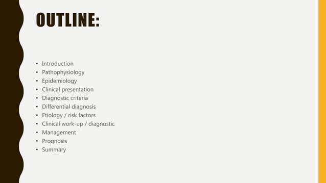 Opsoclonus-Myoclonus Syndrome | PPTX