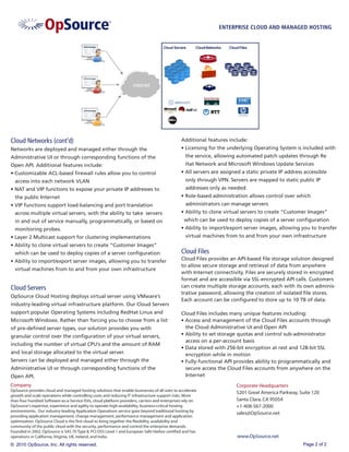 OpSource cloud hosting | PDF | Cloud Computing | Internet