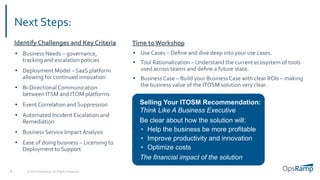ITSM and ITOM Coming Together | PDF