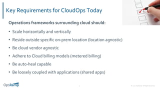 CloudOps with OpsRamp: From Discovery to Resolution | PPTX | Cloud ...