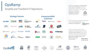 OpsRamp Fall Release November 2020 | PPT