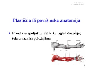 Opsta anatomija uvod | PPT