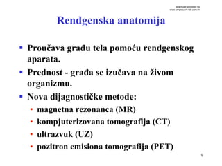 Opsta anatomija uvod | PPT