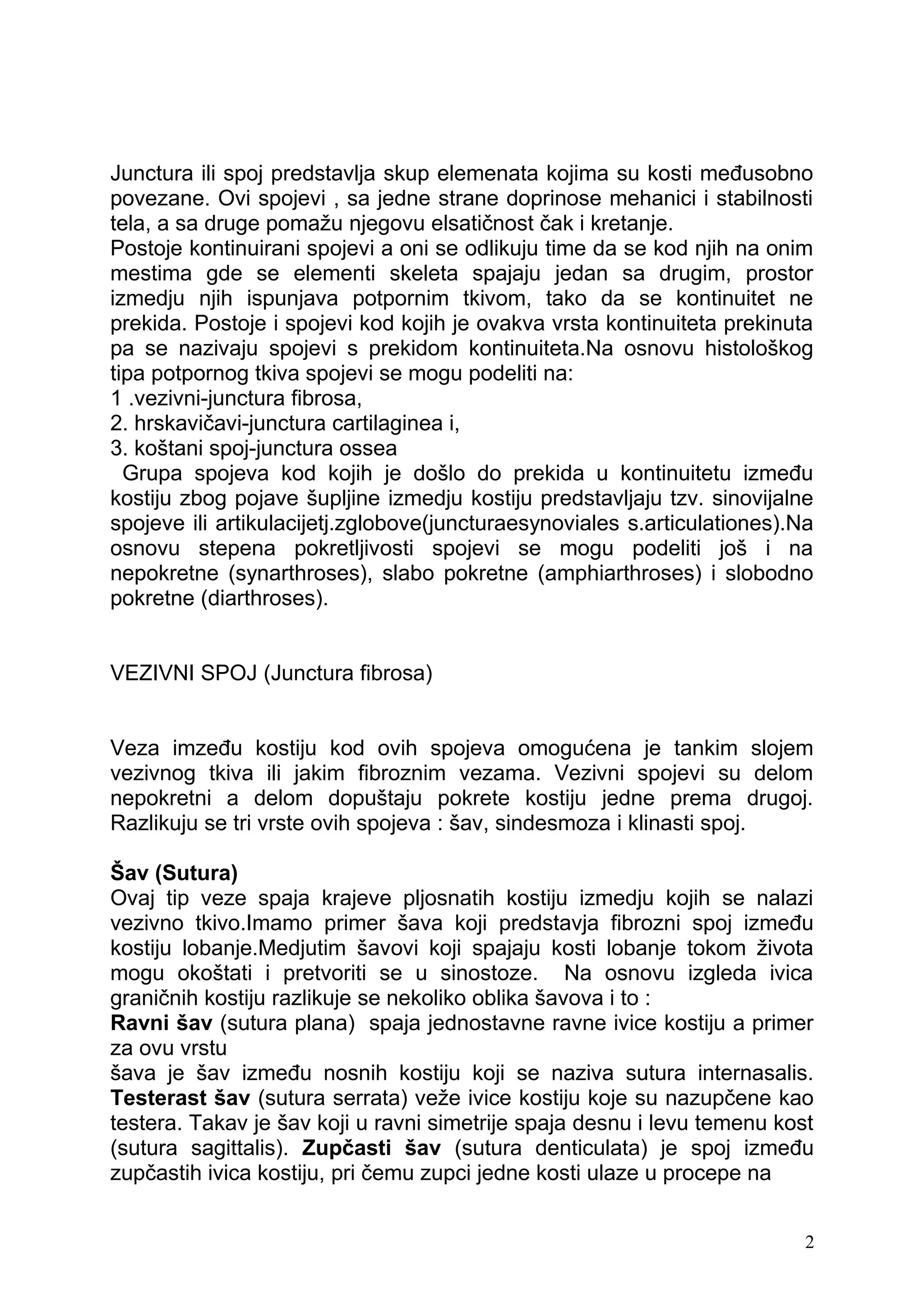 Opsta artrologija | DOC