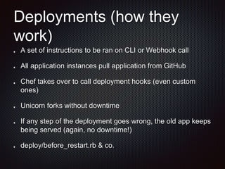 Continuous deployment of Rails apps on AWS OpsWorks | PPT