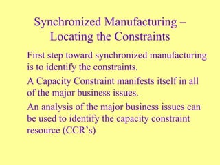 Optimized Production Technology | PDF