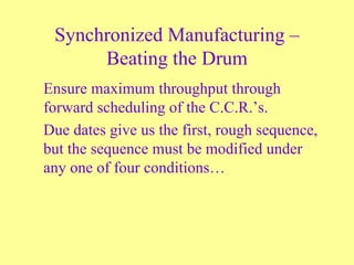 Optimized Production Technology | PDF