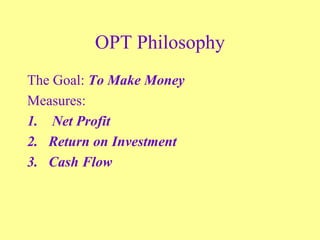 Optimized Production Technology | PDF