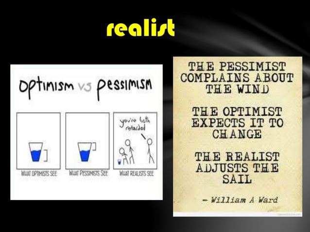 Optimist vs pessimist | PPTX
