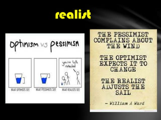 Pessimism Vs Optimism