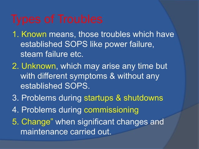 Process Troubleshooting | PDF