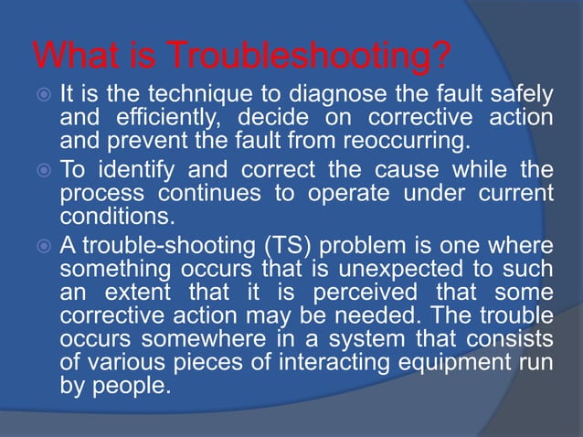 Process Troubleshooting | PDF