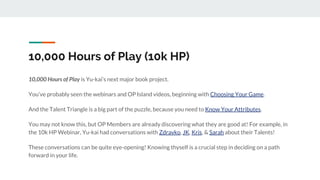 OP Talent Triangle | PPT