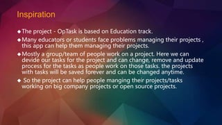 OpTask | PPT