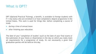 OPT CPT jobs In usa ppt.pptx