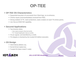 Introduction to Optee (26 may 2016) | PPT