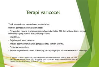 Comprehensive Overview of Varicocele and Varicocelectomy Procedures | PPTX