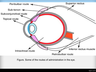 Opthalmic dosage form with description | PPT