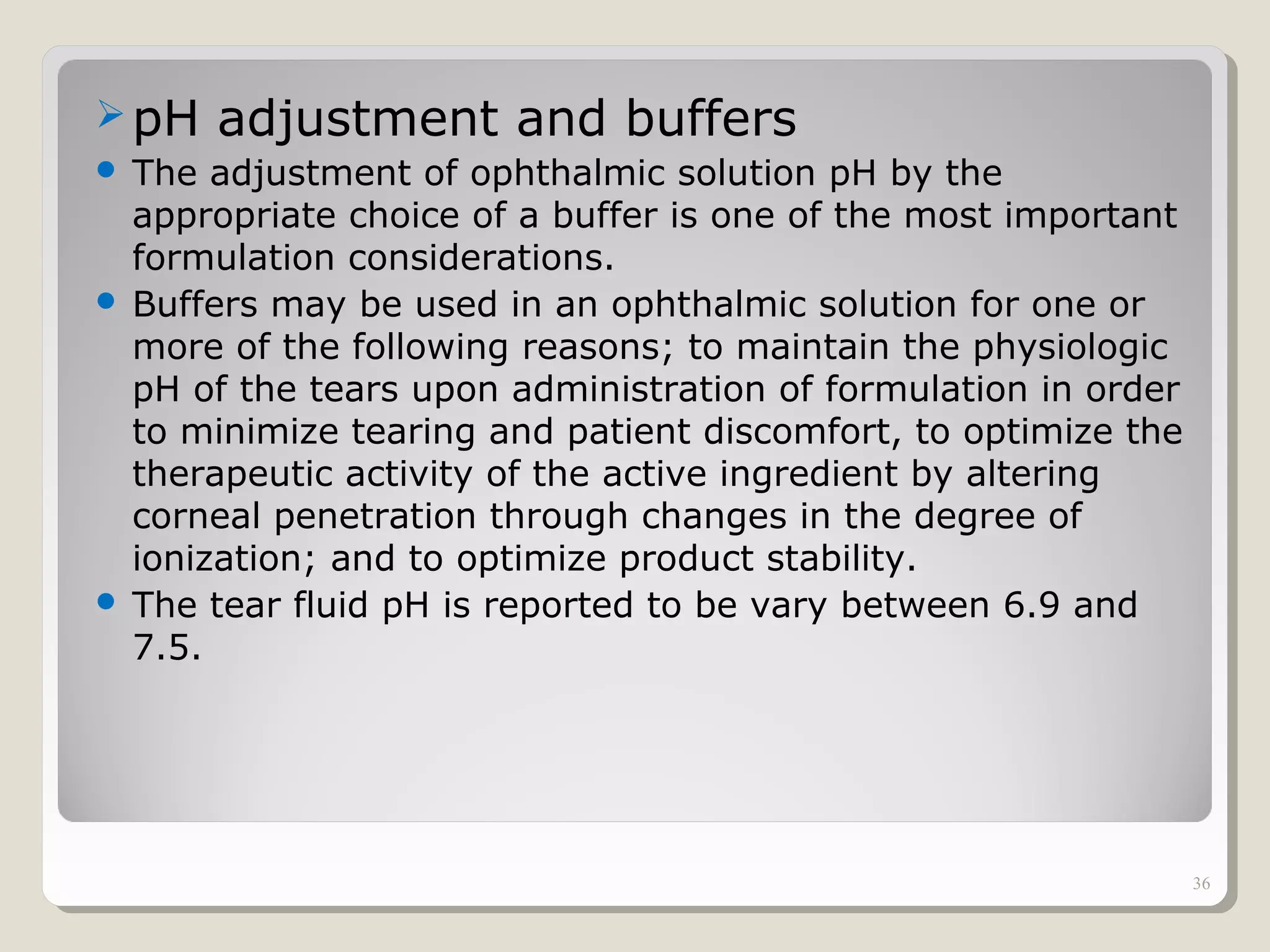 Opthalmic drug delivery system | PPT