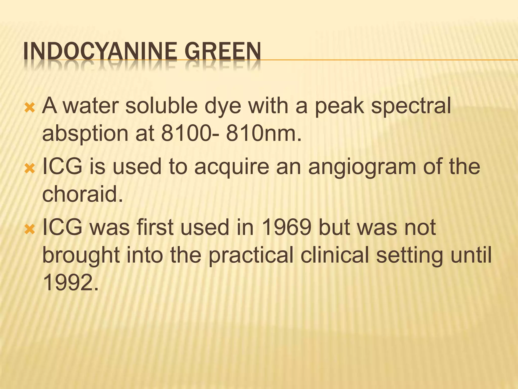 Opthalmic dyes | PPTX