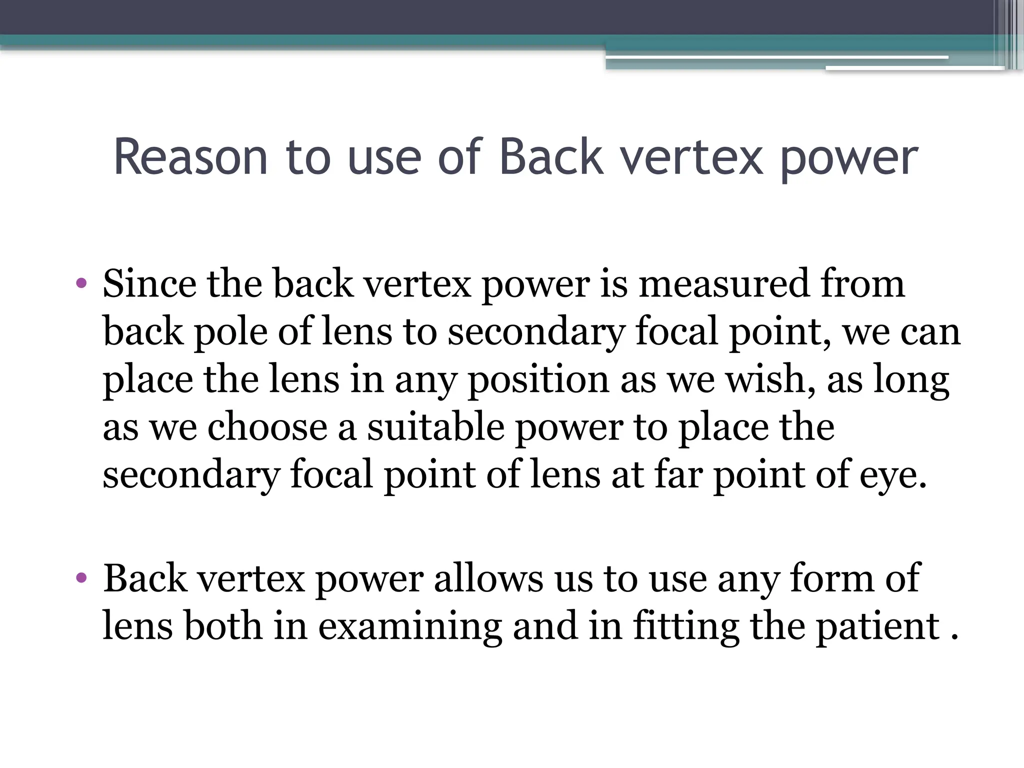 Opthalmic lens power and form presentation.pptx