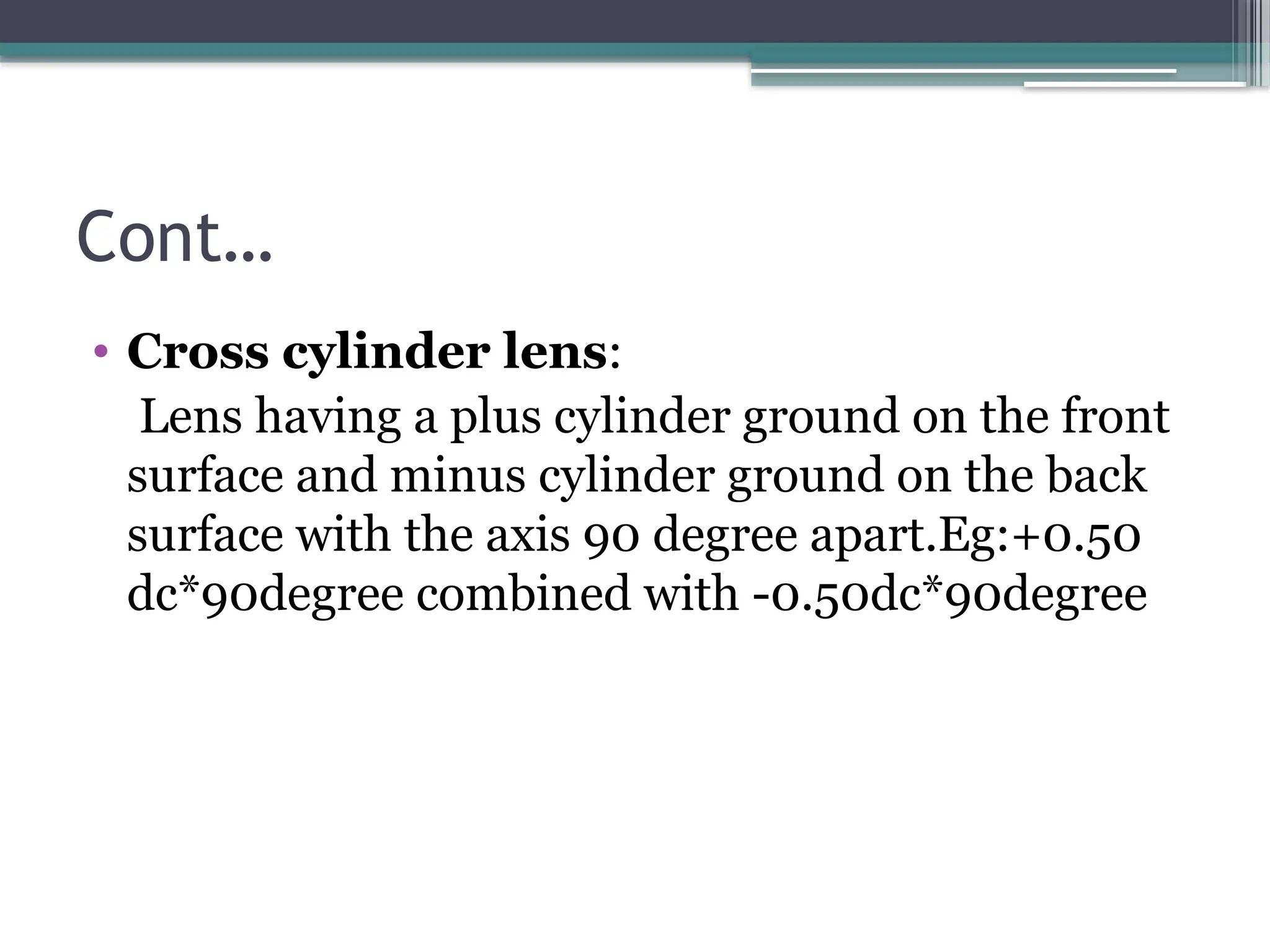 Opthalmic lens power and form presentation.pptx