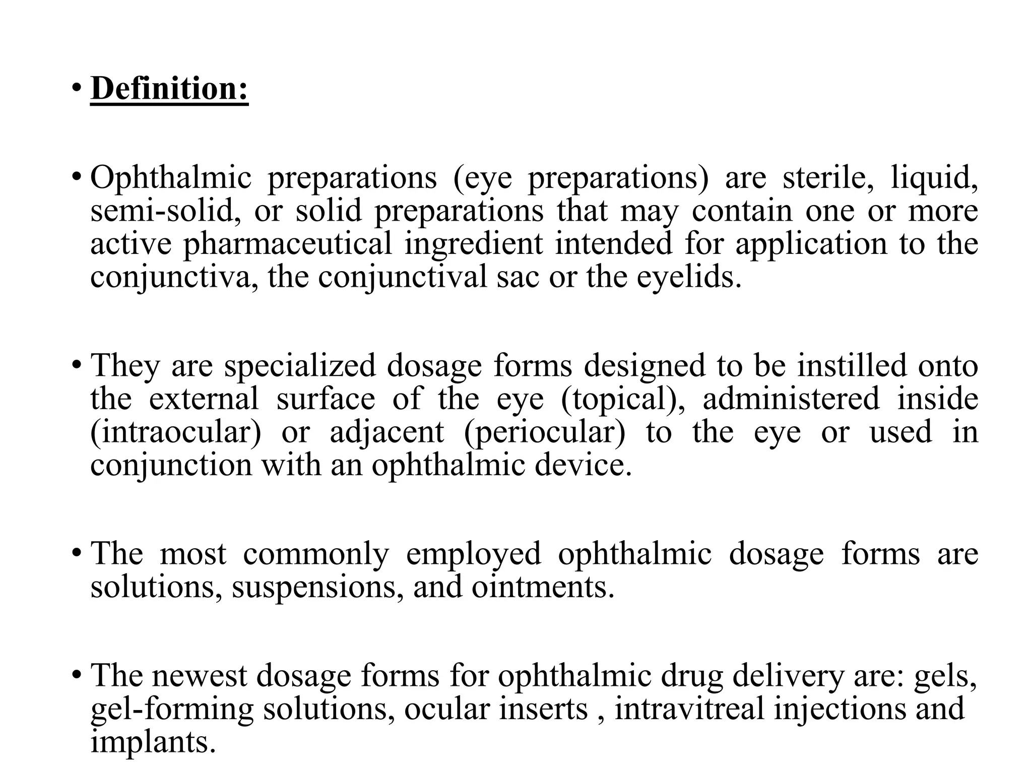 Opthalmic product copy | PPTX