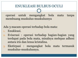 OPTHALMIC SURGERY VETERINER, LABORATORIUM BEDAH | PPTX