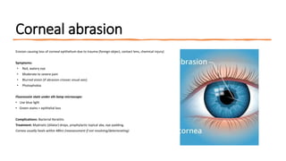 Common eye condition in General Practice | PPTX