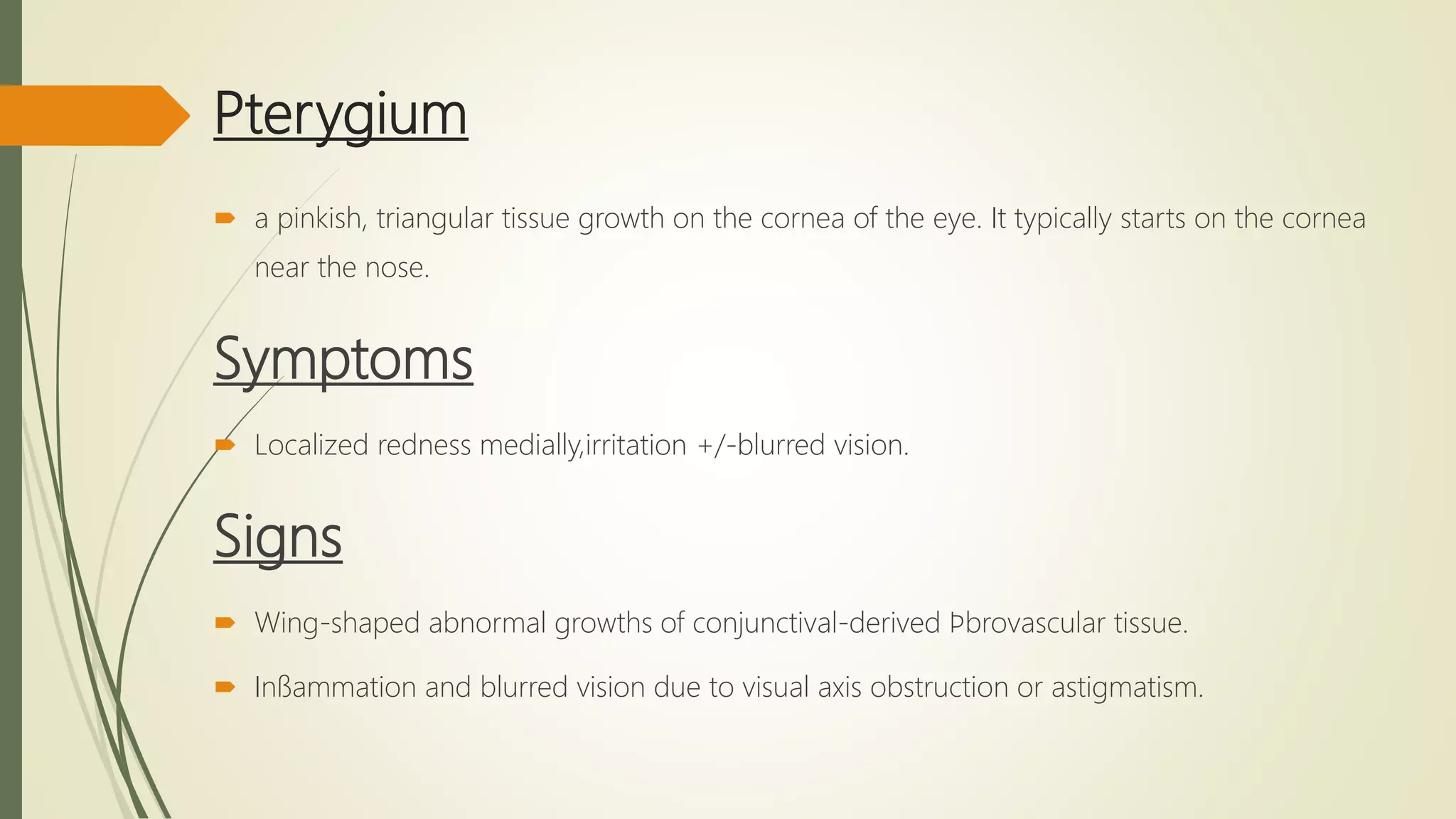 Opthalmology, the red eyes & more on the red eyes | PPT