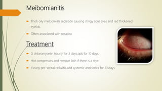 Opthalmology, the red eyes & more on the red eyes | PPT