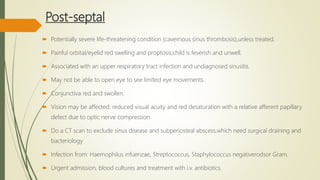 Opthalmology, the red eyes & more on the red eyes | PPT