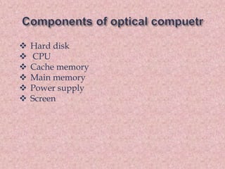 Optical computer | PPT