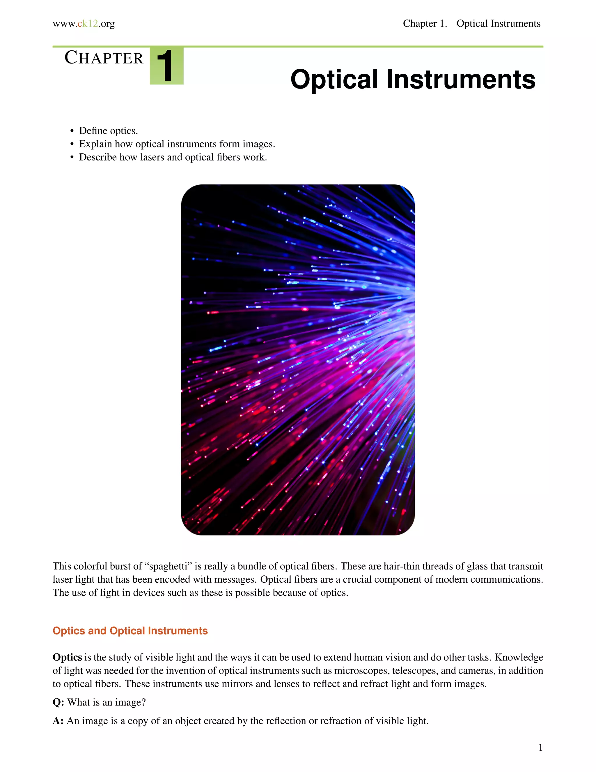 Optical instruments | PDF