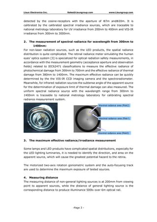 Optical radiation-safety-test-system | PDF