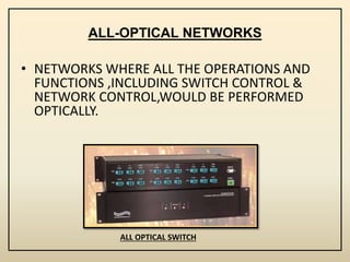 Optical switching | PPTX