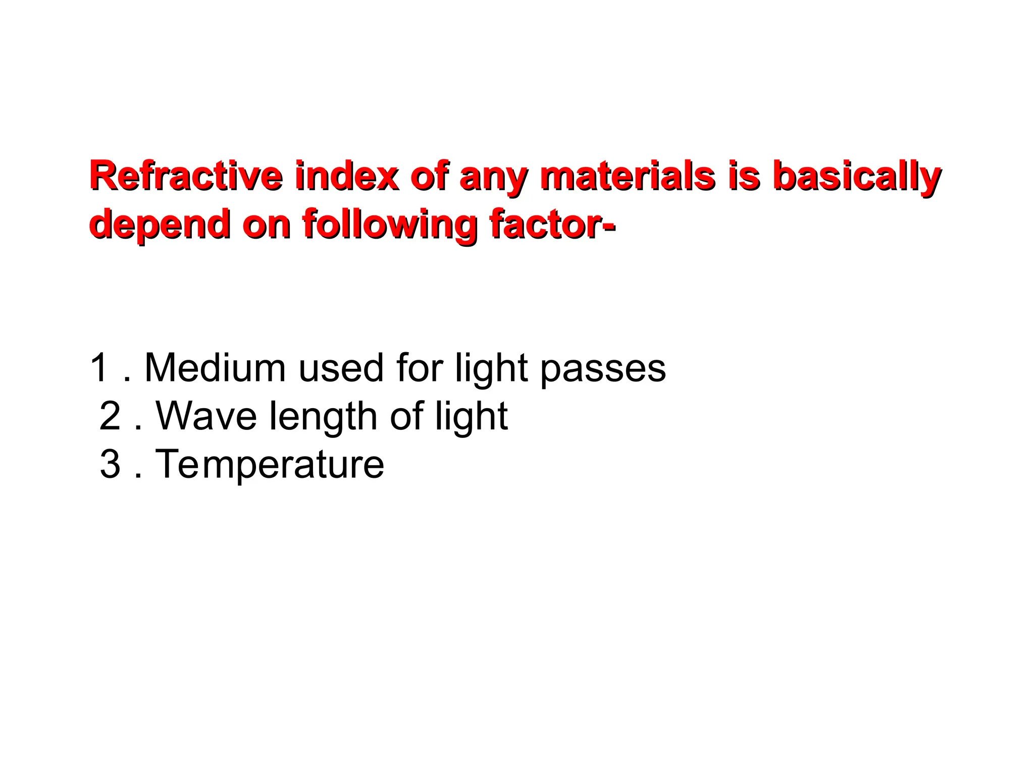 optical property of plastics used for transparent applications | PPT ...