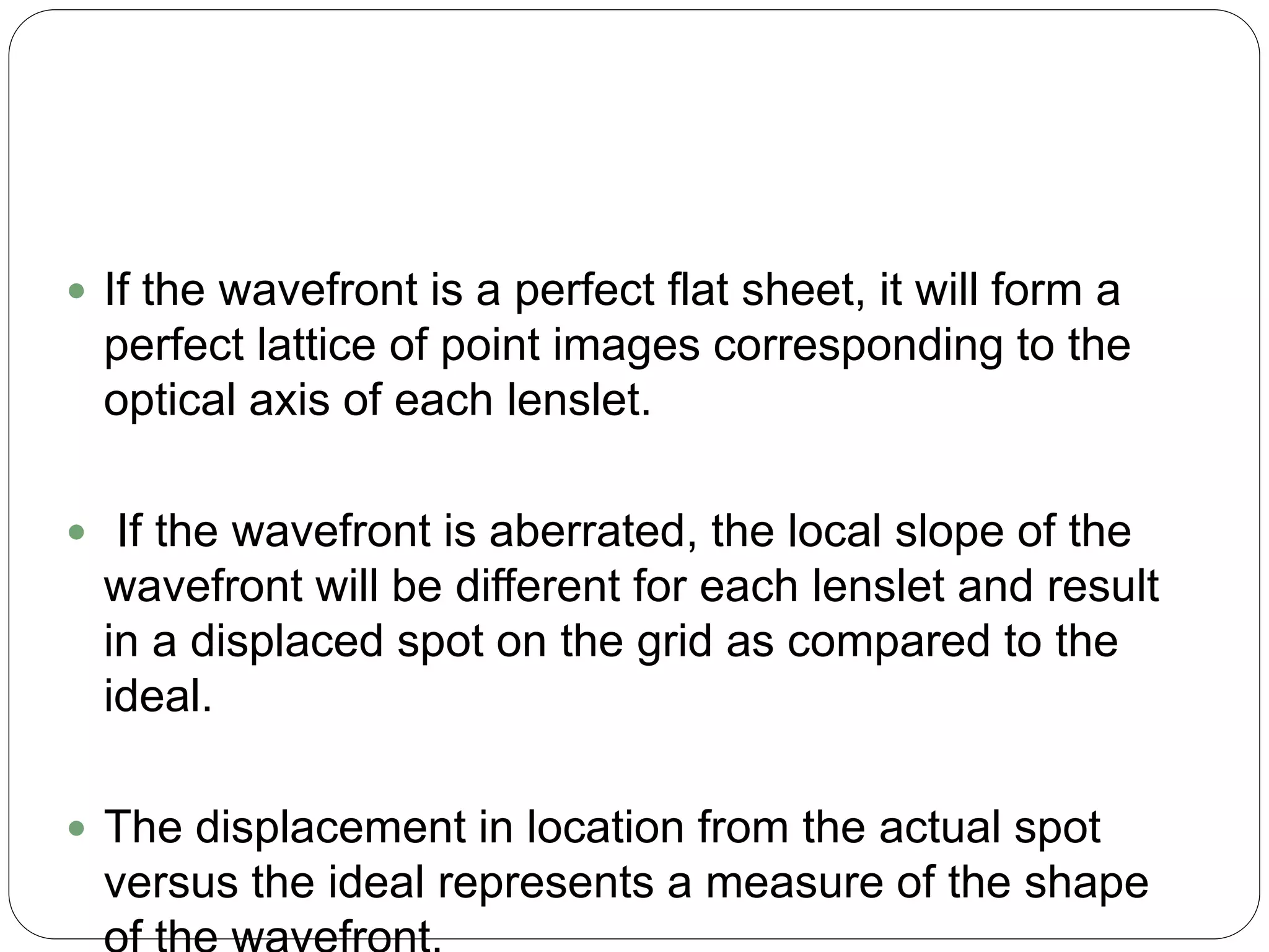 Optical aberrations | PPTX