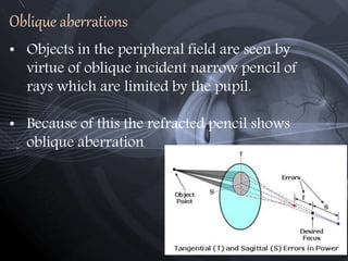 Optical aberrations | PPTX