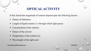 Optical activity | PPTX