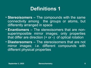 Optical activity of organic compounds an | PPT