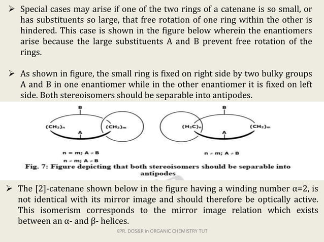 Optical activity in catenanes and rotaxanes | PPTX