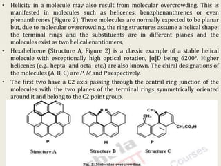 Optical activity in helicines | PPTX