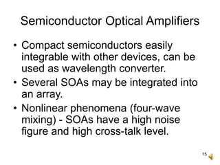 Optical amplification | PPT
