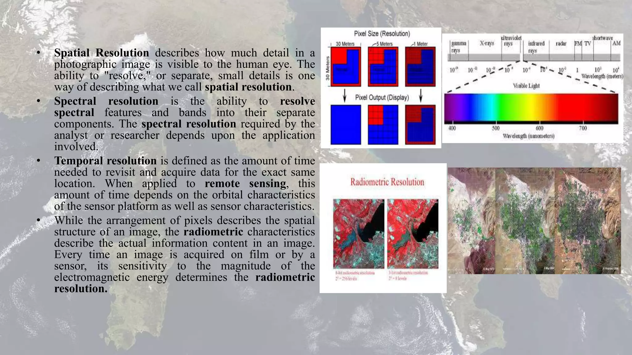 Optical and infrared remote sensing | PPTX | Geography | Science